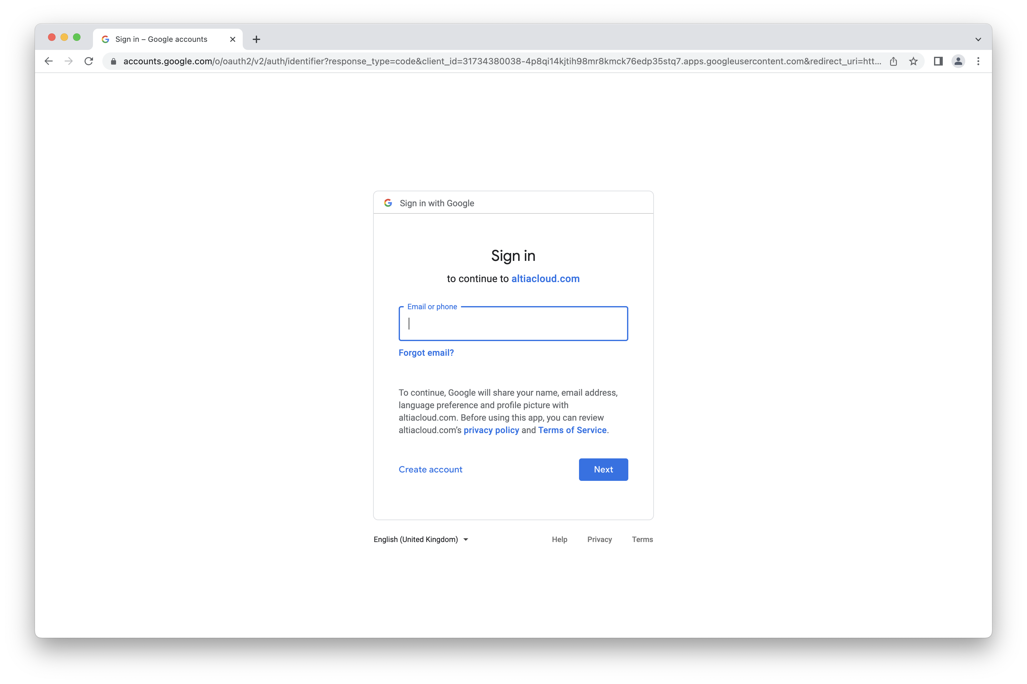 Registering your Altia.Identity to access Altia Service(s) – Altia