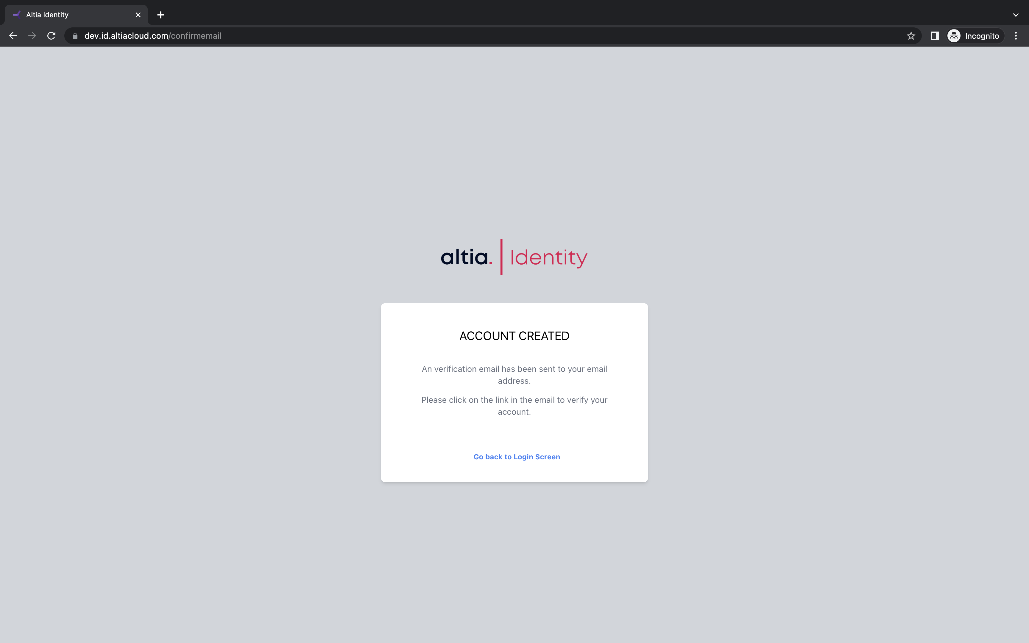 Registering your Altia.Identity to access Altia Service(s) – Altia